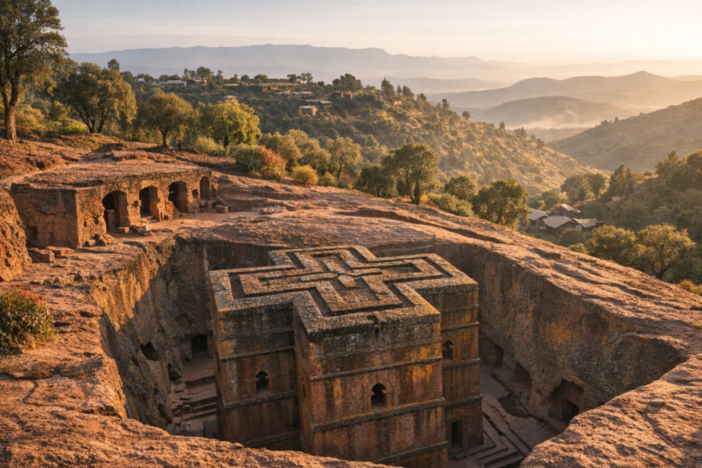 Les églises troglodytes de Lalibela : un trésor oublié de l'Éthiopie ...